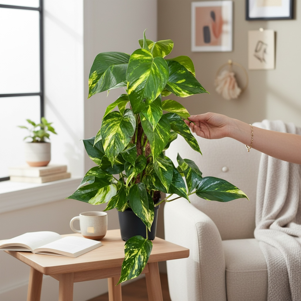 Epipremnum ‘HiColor Golden Queen’ - explozie de lumina si contrast in ...