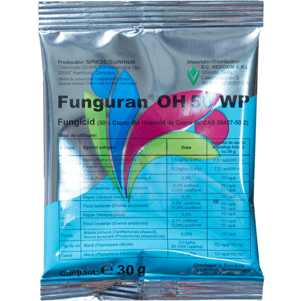 Funguran OH 50 WP - orchid contact fungicide, at the best price ...